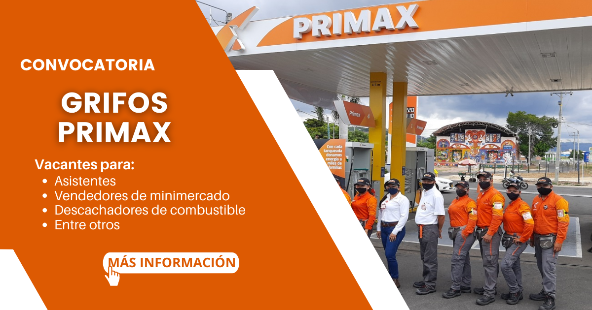 GRUPO PRIMAX: empresa líder en el mercado requiere de tu talento ...